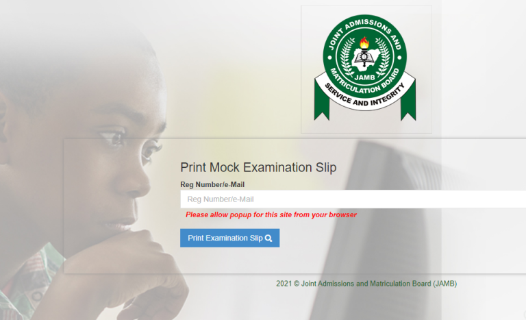 How to Generate JAMB Profile Code 2023 with 55019 0r 66019